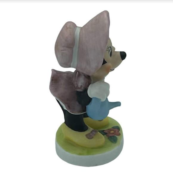 Disney | Accents | Vintage Minnie Mouse Watering Can Figurine Walt ...